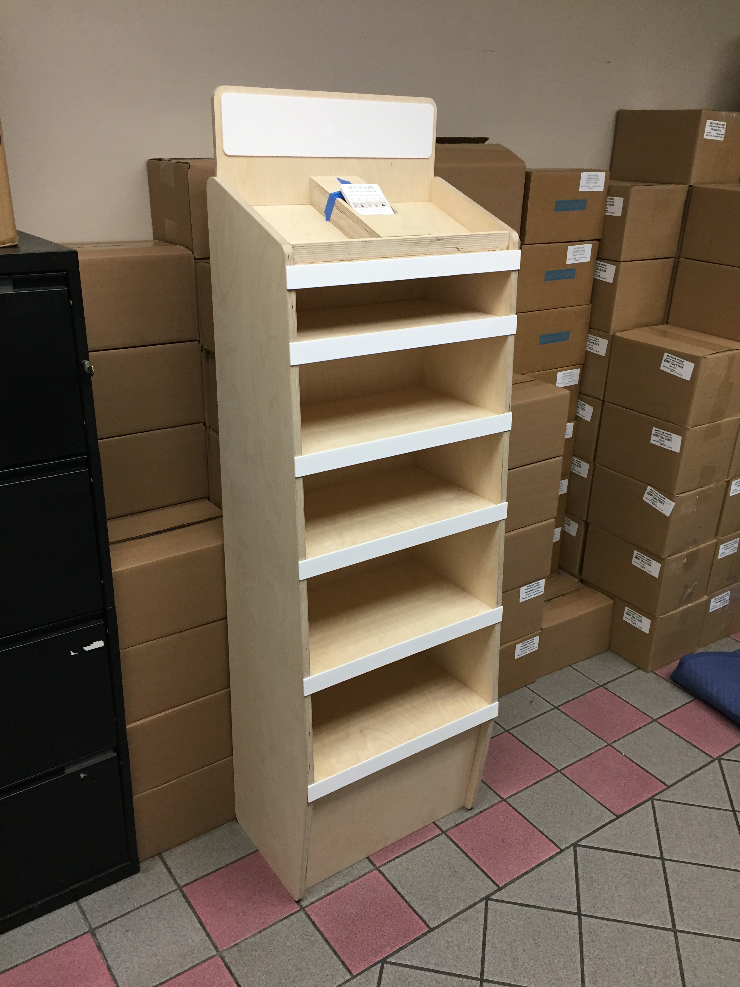 Retail Display Mock-Up