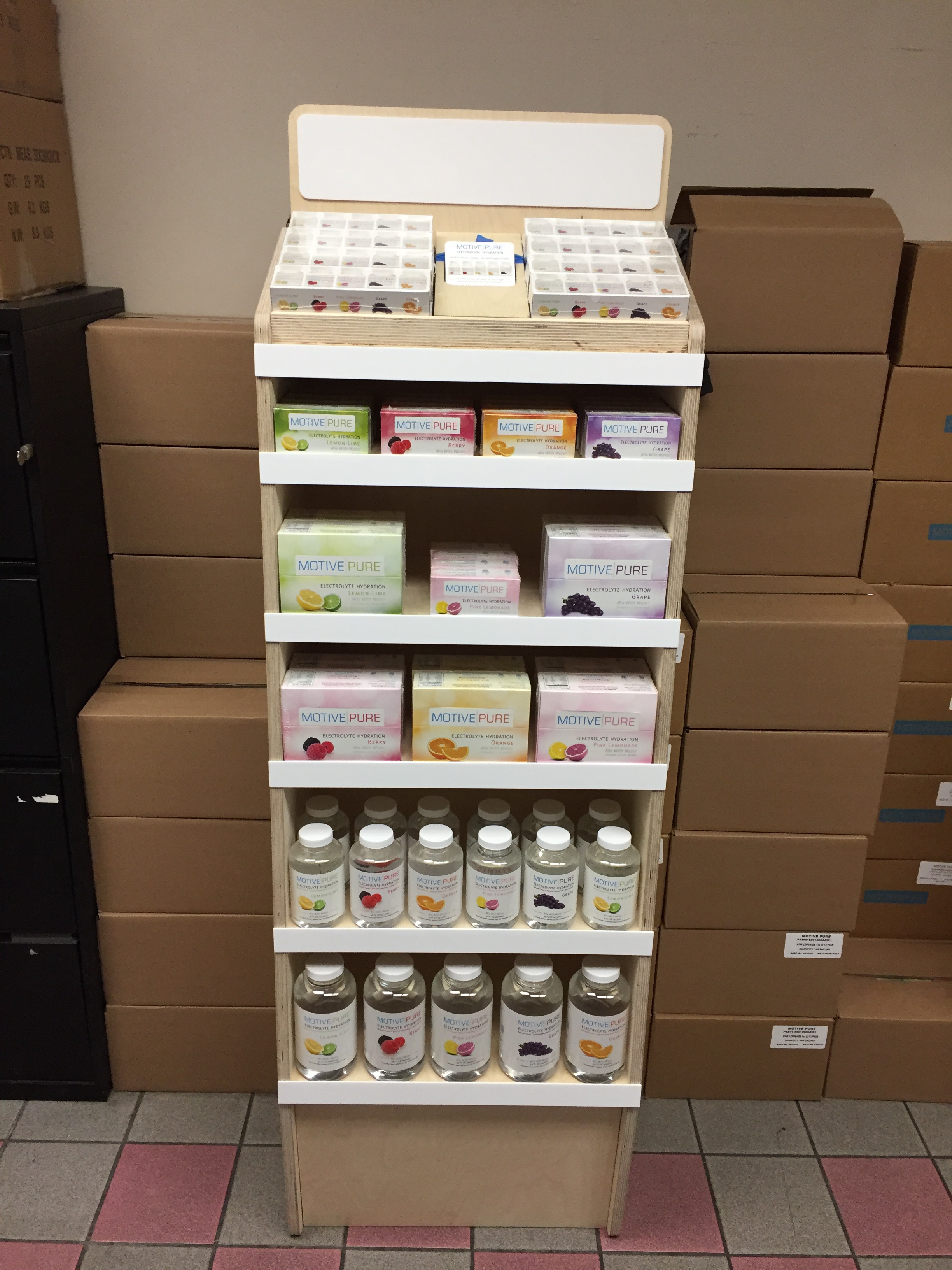 Retail Display Mock-Up