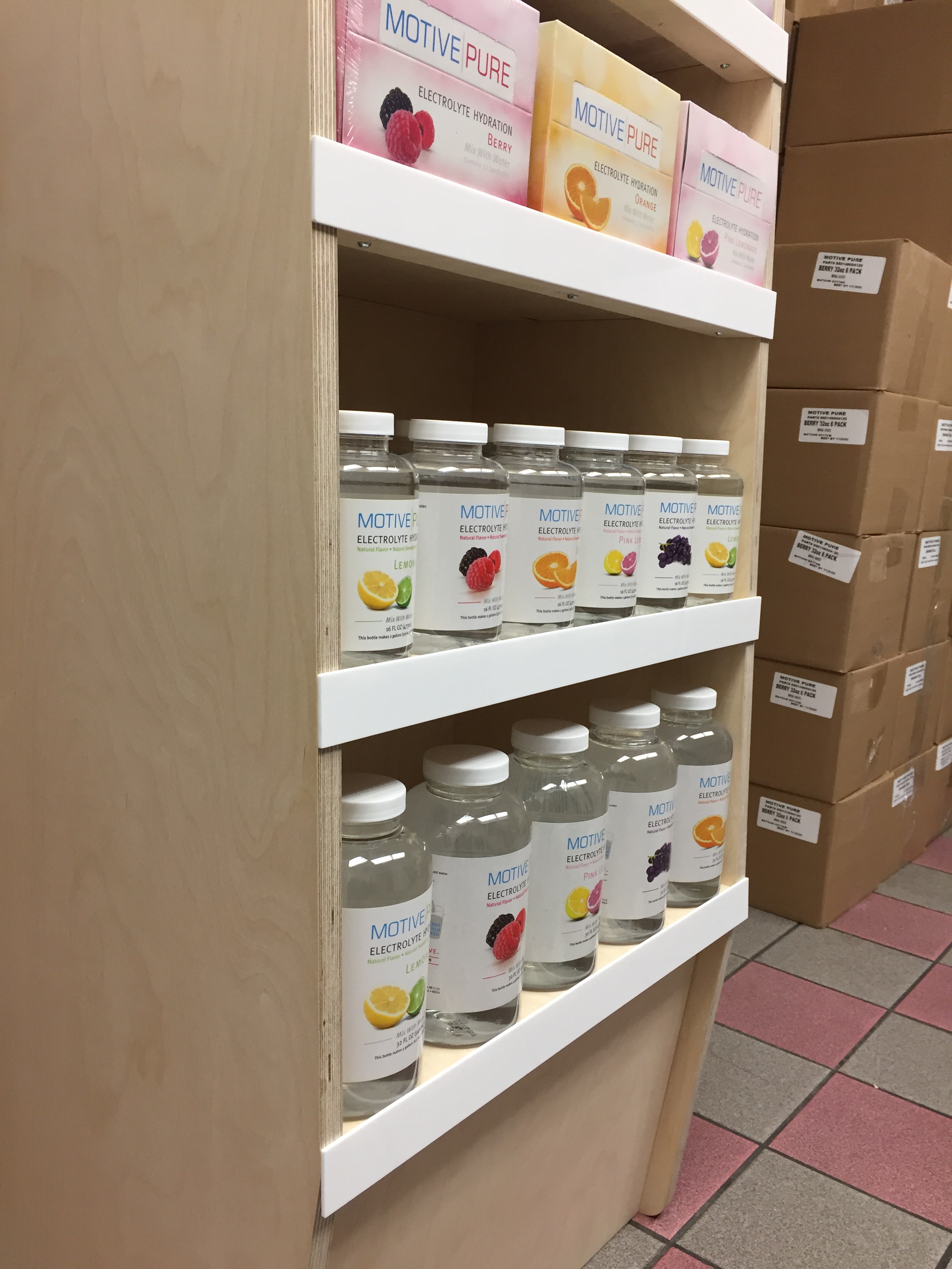 Retail Display Mock-Up